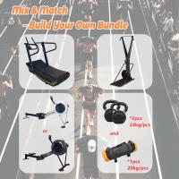 China Customizable Commercial Gym Equipment Set with Low MOQ and 2-Year Warranty for Strength and Cardio Training for sale