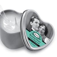 China Custom Heart Shaped Tin Box 60*H25mm Heart Shaped Favor Tins for sale