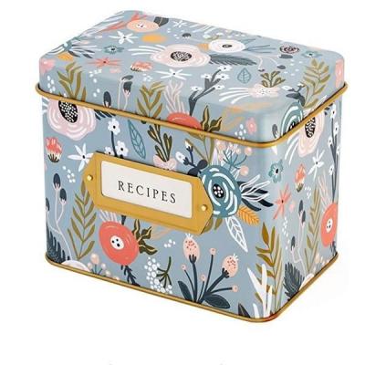 China Decorative Metal Tin Box For Jelly Sugar Chocolate Storage for sale