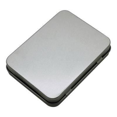 China Jewelry & Watch Storage Rectangular Tin Box With Hinged Lid for sale