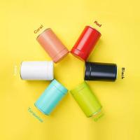 China Food Grade Round Coffee Storage Tin Box Multi Colored Coffee Tin Box for sale