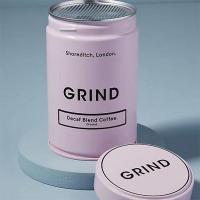 China Coffee Bean Metal Tin Cans Food Storage Customized Printed for sale
