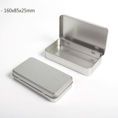 China Rectangular Metal Storage Tins With Lids , Tin Can Containers for sale