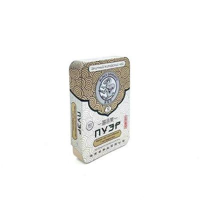 China Rectangular Small Sliding Lid Tin Box For Chewing Gum / Candy for sale