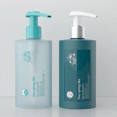 China PE Empty Shampoo Pump Bottles 200ml Customized Spray Pump Bottle for sale