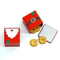 China Empty Christmas Cookie Tin Box Christmas Gift Tins Empty For Gifts for sale