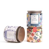 China Food Grade Metal Tin Gift Box 91x91mm 91x150mm Decorative Christmas Tin for sale