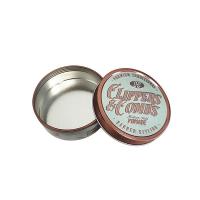 China OEM Metal Round Cosmetic Tin Box / Tin Cosmetic Containers Packaging for sale