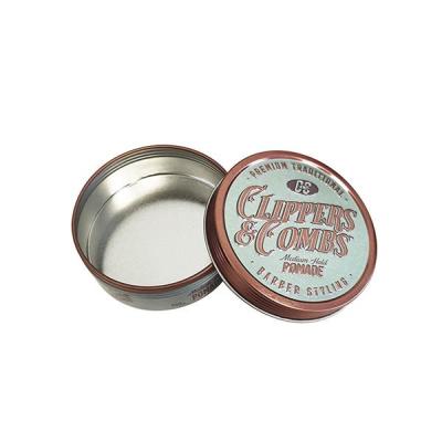 China OEM Metal Round Cosmetic Tin Box / Tin Cosmetic Containers Packaging for sale