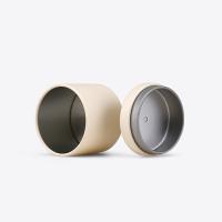 China Cylindrical Airtight Tin Can Box Container For Tea Packaging for sale
