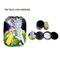 China Square Shape Custom Rolling Tray Screen Printing Cigarette Rolling Trays for sale