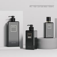 China 450ml Square 	Plastic Pump Bottles Airless Pump Cosmetic Packaging for sale
