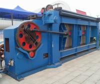 China Double Twist Gabion Machine 60mm x 80mm With Automatic Oil System , SGS / TUV for sale