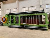 China Double Twist Gabion Box Mesh Machine 84x105mm Hexagonal Wire Knitting Netting 2300mm Width for sale