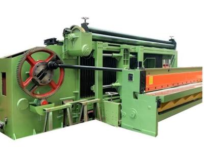 China Automatic Hexagonal Mesh Machine 2300mm Wire Netting 80x120mm Gabion Mesh for sale