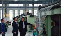 China GLD-2 heavy duty gabion mesh making machine ,4300mm widh,100x120mm mesh size for sale