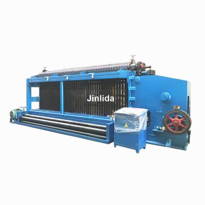 China Automatic 3KW Gabion Making Machine Steel 220V  50*50mm 30m/Min for sale