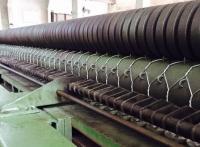 China Spot Welding Method Gabion Mesh Machine With 7.5m×1.5m×1.6m 3KVA 7.5KW for sale