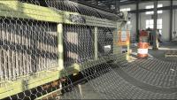 China Double-Twist Hexagonal Mesh Machine with 220/380V Voltage 5300mm Weaving Width and 7200x1530x2560mm Dimension for sale