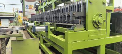 China Automatic Gabion Basket Edge Winding Machine | Gabion Box Edge Closing Machine for sale
