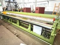 China Heavy Duty Hydraulic Wire Mesh Cutting Machine for Thick Wire Gabion Sheet 4.5m Cutting Width for sale