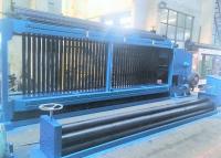 China Hydraulic PVC Coated Wire Gabion Machine 120mm x 150mm Mesh Size for sale