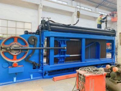 China Auto Stop Three Twist 30kw Gabion Machine 195m/h Mesh Customized 5000mm Width for sale