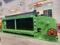 China Automatic Lubricant Gabion Making Machine 103*120mm Mesh Hole Flood Fighting for sale