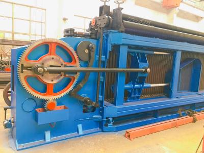 China 30kw PVC Coated Wire 5m Double Rack Chain Link  Gabion Machine for sale