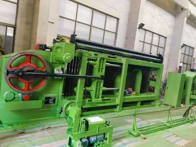 China PLC Control 4mm Weaving Galvanized Wire Net Making Machine for sale