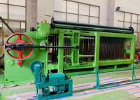 China Double Twist Automatic PLC Control Gabion Mesh Machine Infrared Ray Safety for sale