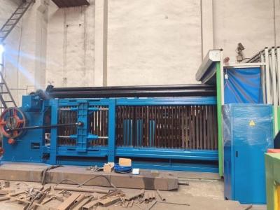 China Spiral Coil Three Twist Gabion Wire Mesh Machine with Max Weaving Width 4300mm for sale