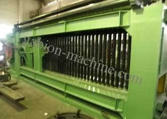 China 3.5mm Diameter Heavily Galvanized Gabion Mesh Machine for sale