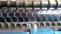 China Hillside Hexagonal Gi Wire Net Making Machine With CE  Approval for sale