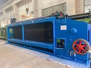 China Sprial Coil Three Twist Stone Cage Gabion Wire Mesh Machine for sale