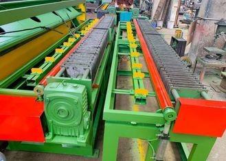 China 4m Hexagonal Wrapped Edge mesh Winding machine , gabion winding machine for sale