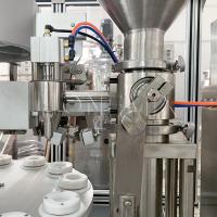 China Industrial Plastic Tube Filler 2KW Ointment Filling And Sealing Machine for sale