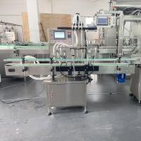 China Automatic Bottle Liquid Filling Machines 4 Heads Filling Line for sale