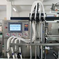 China Automatic Bottle Liquid Filling Machines 4 Heads Filling Line for sale
