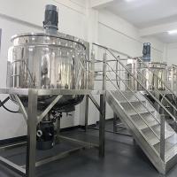 China 1000L Detergent Liquid Mixer Machine Electric Heating Homogenizer Mixer Machine for sale