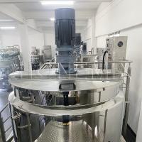 China 1000L Detergent Liquid Mixer Machine Electric Heating Homogenizer Mixer Machine for sale