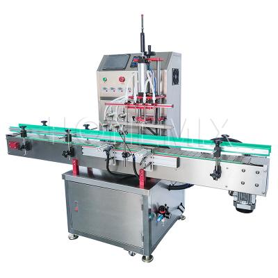 China Automated Liquid Filling Machines 1600W Spray Bottle Filler 4 Heads for sale