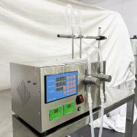 China Desktop Small Bottle Filling Machine Double Head Plastic Ampoule Filling Machine for sale