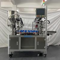 China Automatic Two Heads Toner Rotary Servo Liquid Cream Filling Capping Machine for sale