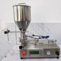 China Ceramic Pump Filling Machine Single Head Small Bottle Filling Equipment for sale