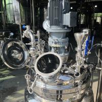 China 380V Vacuum Emulsifying Mixer Machine Homogenizing Tank Fixed Type for sale
