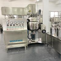 China Vacuum Homogenizer Emulsifier Mixer 4KW Body Cream Mixer Machine for sale