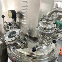 China Vacuum Homogenizer Emulsifier Mixer 4KW Body Cream Mixer Machine for sale