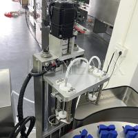 China Rotary Perfume Bottle Liquid Filling Machines Fully Automatic Compact Structure for sale