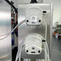 China Rotary Perfume Bottle Liquid Filling Machines Fully Automatic Compact Structure for sale